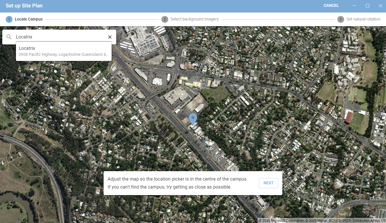 Creating & Locating Your First Campus – Locatrix