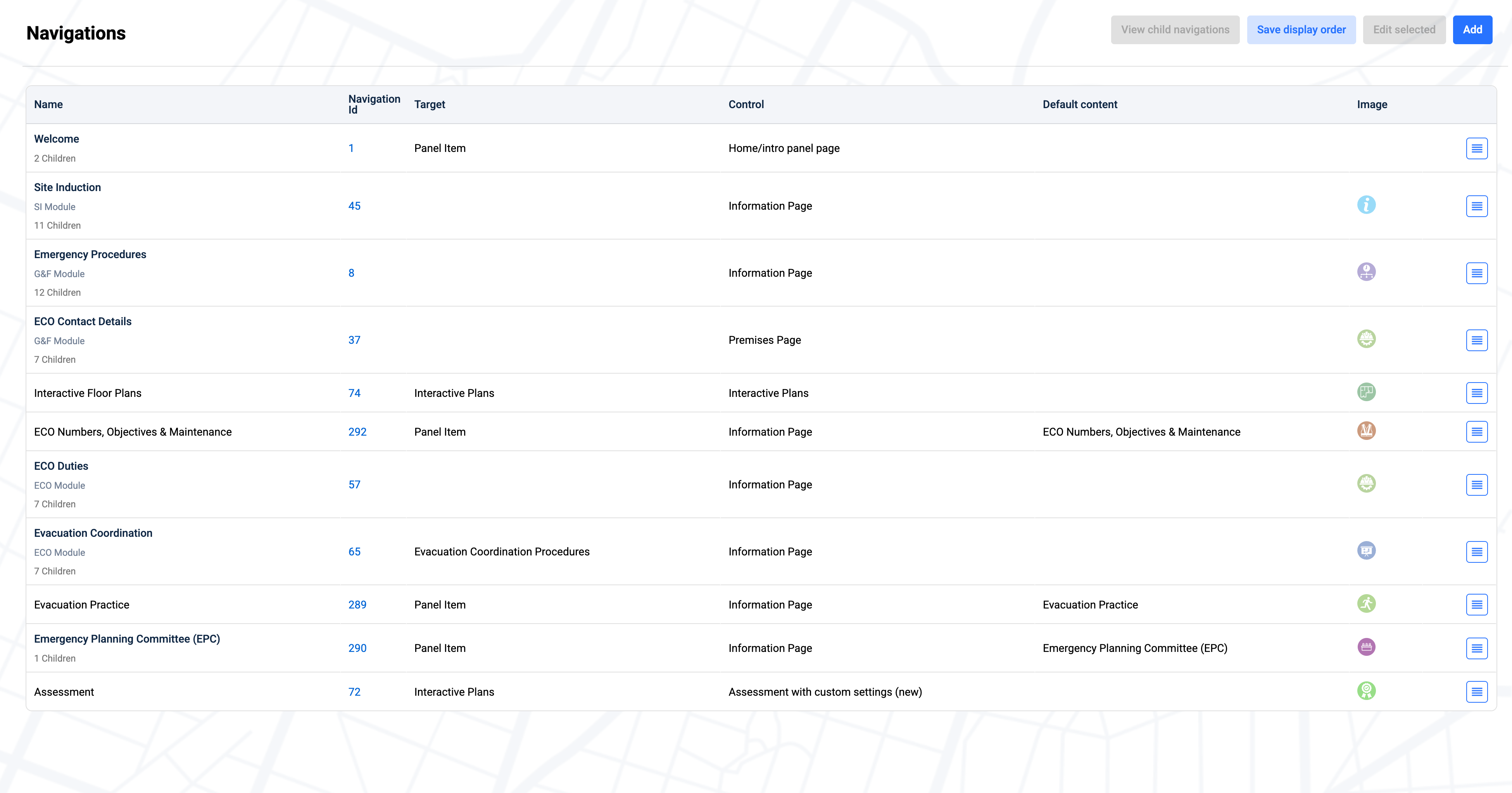 Creating Navigations – Locatrix